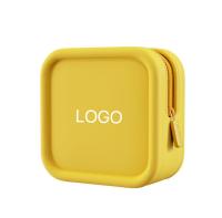 China Custom Logo Silicone Cosmetic Bag for Jewelry and Cosmetic Organization on the Go for sale