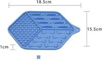 China Item Type Pet Slow Feeder Mat Customized Licking Pad for Dogs and Cats Silicone Mat for sale