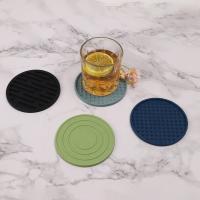 China Silicone insulated cushion Coast Function Home Deco Cute Coaster Customized Designs for sale