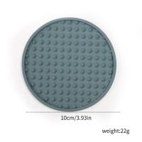 China Silicone insulated cushion Coast Function Home Deco Cute Coaster Customized Designs for sale