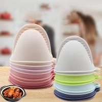 China Custom Logo Silicone Oven Mitts and Hot Pads Set for Safe Handling of Hot Dishes for sale