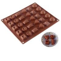 China Multi Shapes Silicone Molds Perfect for Making Custom Chocolate and Jelly Bean Molds for sale