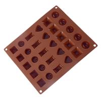 China Multi Shapes Silicone Molds Perfect for Making Custom Chocolate and Jelly Bean Molds for sale