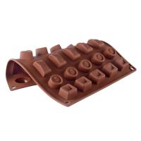 China Multi Shapes Silicone Molds Perfect for Making Custom Chocolate and Jelly Bean Molds for sale