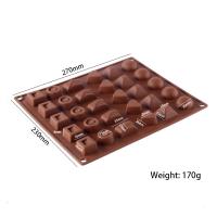 China Multi Shapes Silicone Molds Perfect for Making Custom Chocolate and Jelly Bean Molds for sale