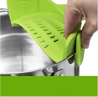 China Adjustable Silicone Clamps The Perfect Fit for Utensils Type Colander Filters and POTS for sale