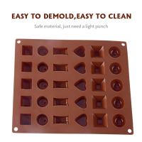 China Multi Shapes Silicone Molds Perfect for Making Custom Chocolate and Jelly Bean Molds for sale