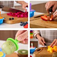 China 145g Reusable Silicone Ice Pop Maker with Stick Top Selling BPA Free Popsicle Mold for sale