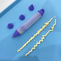 China Effortlessly Decorate Cakes and Pastries with This Silicone Cake Pen 14.5*2.3 cm for sale