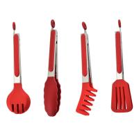 China Home Kitchen Restaurant Utensils Food Tong Set for BBQ Salad and Barbecue Steak 3-Piece for sale