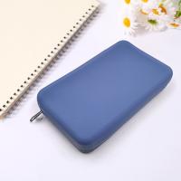 China Waterproof Silicone Travel Cosmetic Bag for Sundries Custom Printed and Affordable for sale