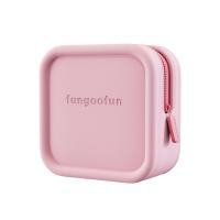 China Fashionable Silicone Brush Holder Makeup Bag with Modern Design Style and Custom Logo for sale