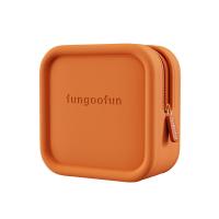 China Fashionable Silicone Brush Holder Makeup Bag with Modern Design Style and Custom Logo for sale