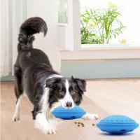 China Interactive Food Ball Toy Durable Silicone Chew Ball for Dog Treat Puzzle and Training for sale
