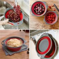 China Water Filter Vegetable Strainer Multifunctional Basket for Green or Red Vegetables for sale
