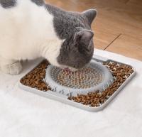 China Customized Color Silicone Pet Feeding Plate for Dog and Cat Licking Pad in 2024 for sale