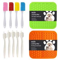 China Slow Feeder Licking Pad Silicone Dog Lick Mat for Pets Stocked Not Applicable Voltage for sale