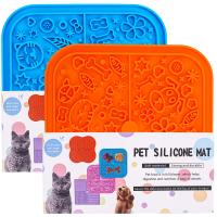 China Slow Feeder Licking Pad Silicone Dog Lick Mat for Pets Stocked Not Applicable Voltage for sale