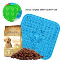 China Slow Feeder Licking Pad Silicone Dog Lick Mat for Pets Stocked Not Applicable Voltage for sale