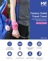 China 35g Square Silicone Quick-Drying Towel for Eco-Friendly Environmental Protection for sale