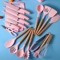 China 19 Pcs Non-Stick Silicone Kitchen Utensils Set Durable Cooking Tools for Your Kitchen for sale