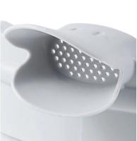China Round Mouth Deflector Funnel Silicone Anti-spill Duckbill Drain Pans for Kitchen Gadgets for sale