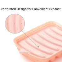 China 17.5*14cm Silicone Sausage Mold for Baby Complementary Food Food Grade Hot Dog Mold for sale