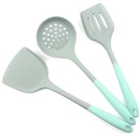 China Food Grade Silicone Kitchen Utensils Set for Non-stick Cooking Tools 670g Home Kitchen for sale