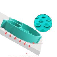 China Cat Lick Mat Suction Cup Pet Slow Feeding Bowl for Anti-Choking and Fixed Position for sale
