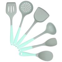 China Food Grade Silicone Kitchen Utensils Set for Non-stick Cooking Tools 670g Home Kitchen for sale