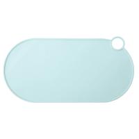 China Modern Design Round Scallop Silicone Placemat for Kids' Dining Table OEM/ODM Welcome for sale