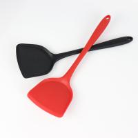 China Commercial Buyer's Top Choice Food Grade Silicone Cooking Spoon Turner Spatula Shovel for sale