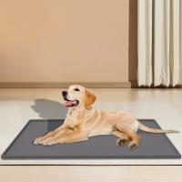 China Custom Color Silicone Dog Food Mat Tray Non-slip Waterproof Pet Feeding Mat Bpa Free for sale