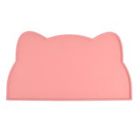 China Non Slip Silicone Waterproof Pet Feeding Mats for Dogs and Cats Customizable Color for sale