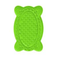 China Food Grade Silicone Distracting Pet Cat Paw Slow Feeder Pad For Dogs With Suction Cups for sale