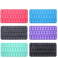China Food Grade Silicone Slow Feeder Mat Solid Pattern for Dogs and Cats Sniffing Lick Pad for sale