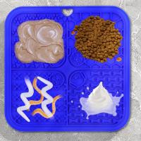 China Dogs' Favorite 20*20CM Silicone Pet Lick Mat with Suction Cup and Sustainable Design for sale