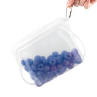 China Food Grade Silicone Cooking Pouch Bag for Waterproof and Reusable Storage 1mm Thickness for sale