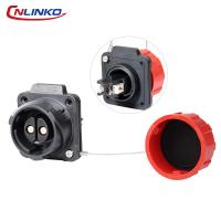 China Cnlinko DL28 Series 2 3 4 5 Pin Waterproof Wire Connector Circular Aviation Plug Power Led Connector for sale