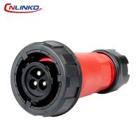 China Cnlinko DL28 Series 2 3 4 5 Pin Waterproof Wire Connector Circular Aviation Plug Power Led Connector for sale