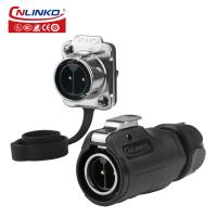 China Cnlinko LP 20 2 Pin Plastic and Metal Aviation Connectors Wiring Screw Ip68 Waterproof Cable Connector for sale