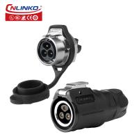 China Cnlinko LP-16-3 Pin Ip68 Connector  Industrial Plastic and Metal Wiring Screw Waterproof Aviation Plug Connector 3 Pin Plug for sale