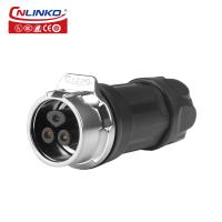 China Cnlinko LP-16-3 Pin Metal Wiring Screw Circular Waterproof Aviation Plug Connector for sale