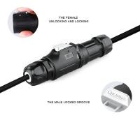 China Cnlinko LP-16-2 Pin Metal Wiring IP68 Screw Circular Waterproof Aviation Plug Connectors for sale
