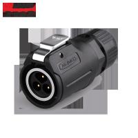 China Cnlinko LP-16-2 Pin Metal Wiring IP68 Screw Circular Waterproof Aviation Plug Connectors for sale