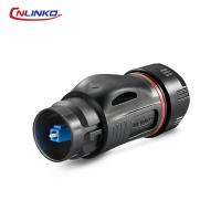 China CNLINKO BD24 Plastic Industrial Waterproof Cable Panel Mount Connector for sale