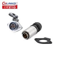 China CNLINKO Waterproof Jack Shields E Bike Battery Power 3 Pole Connector Male 3 Pin Female 5 Pin Male and Female for sale