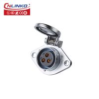 China CNLINKO Waterproof Jack Shields E Bike Battery Power 3 Pole Connector Male 3 Pin Female 5 Pin Male and Female for sale