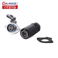 China CNLINKO IP68 Waterproof M20 2 Pin Butt Plug High Voltage 2 Pin Electrical Connector for sale