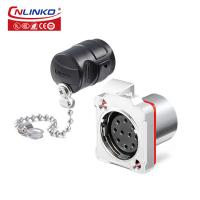 China BD24 Industrial Waterproof Metal Female Male IP68 10 Pin Plug Socket Cable Connector for sale